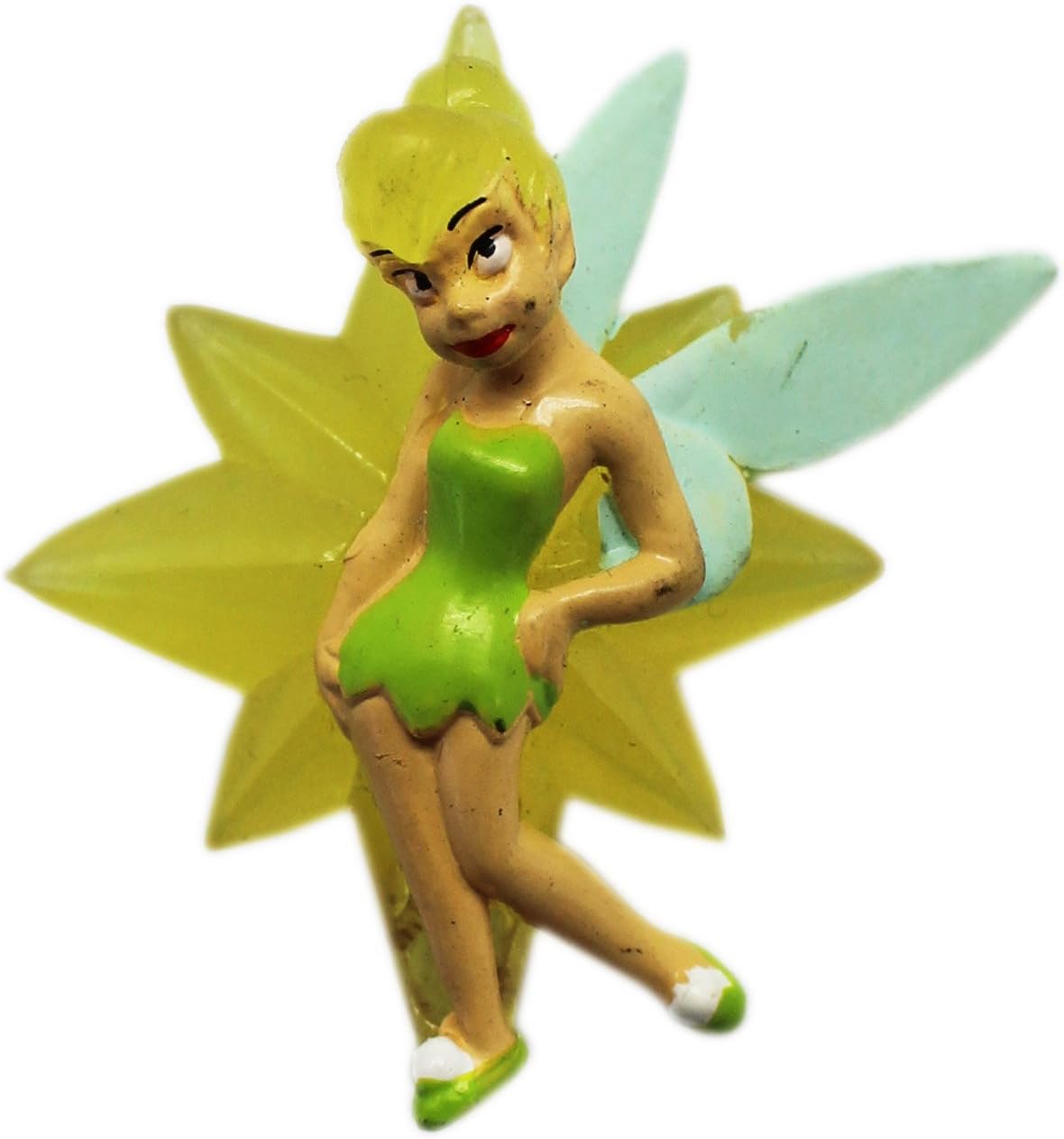 Amazon.com: Mini Size Clear Plastic Disney Tinkerbell Figurine: Home ...