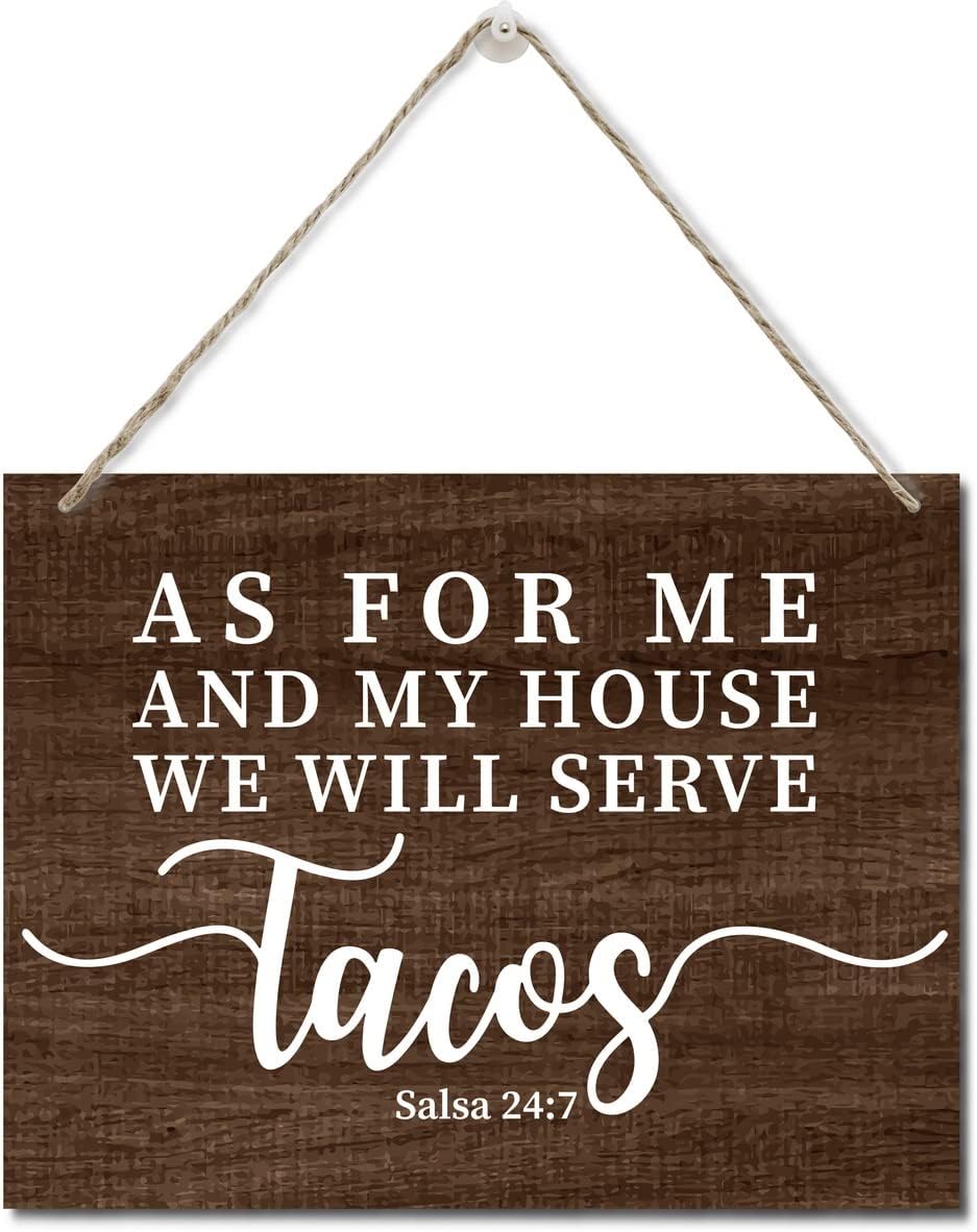 Amazon.com: Funny Kitchen Signs, Printed Wood Plaque Sign Wall Hanging ...