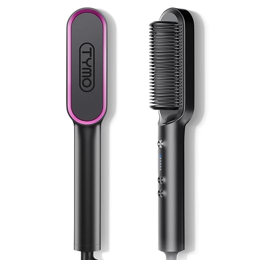 Amazon.com : Tymo hair straightener brush - Tymo ring curly hair ...