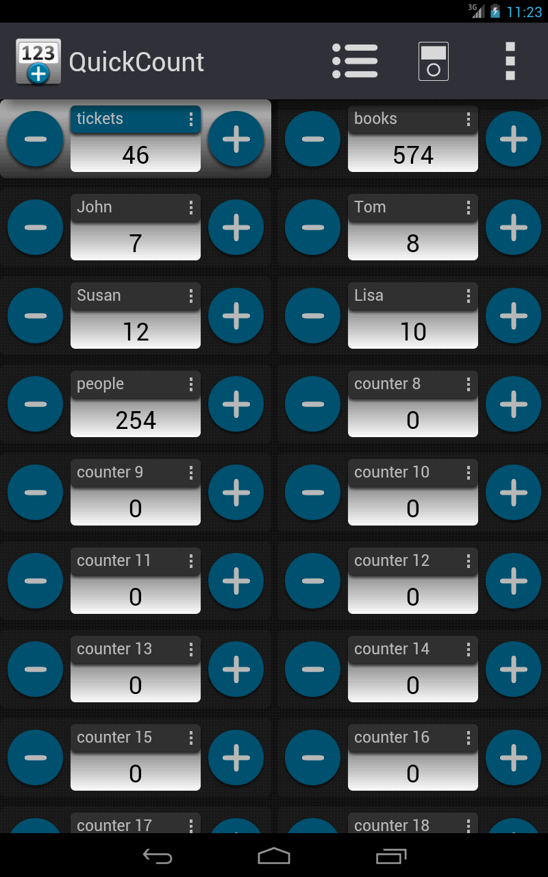 QuickCount Multi-Counter:www.amazon.com:Appstore for Android