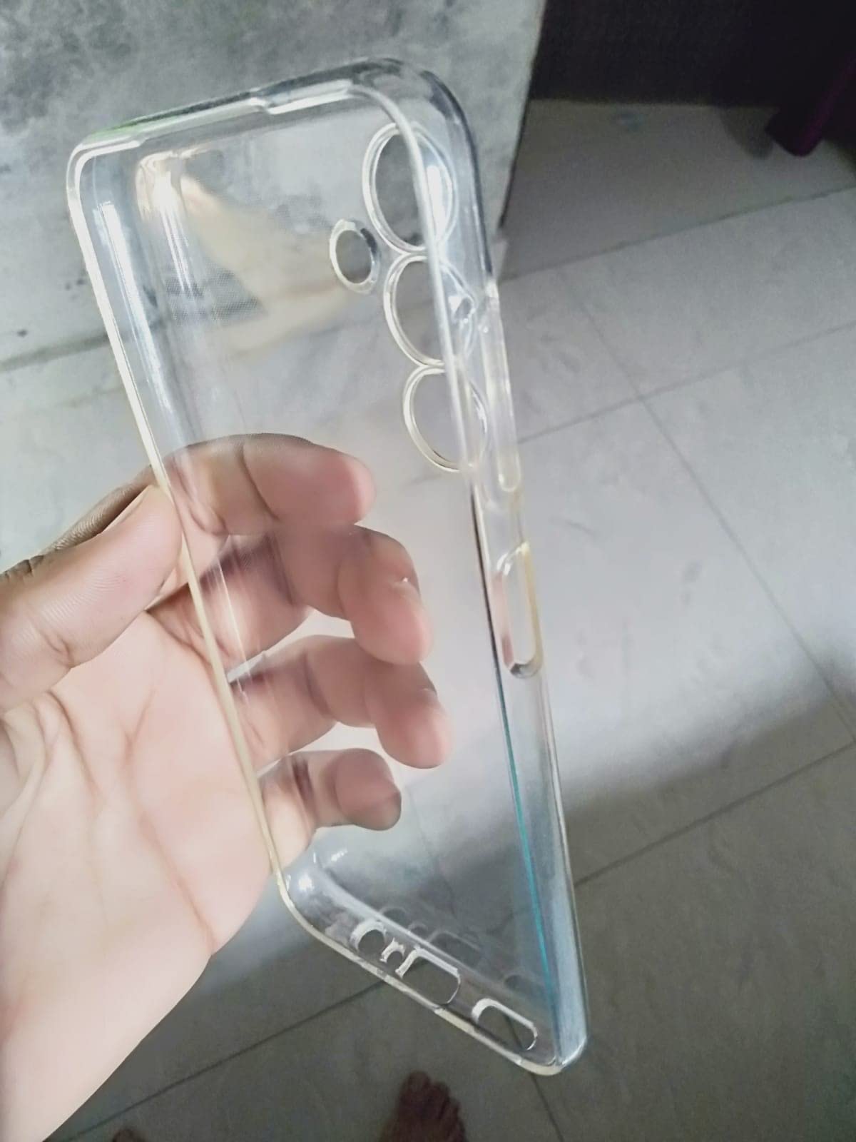 WOW IMAGINE Crystal Clear Transparent Back Case Cover for Samsung ...