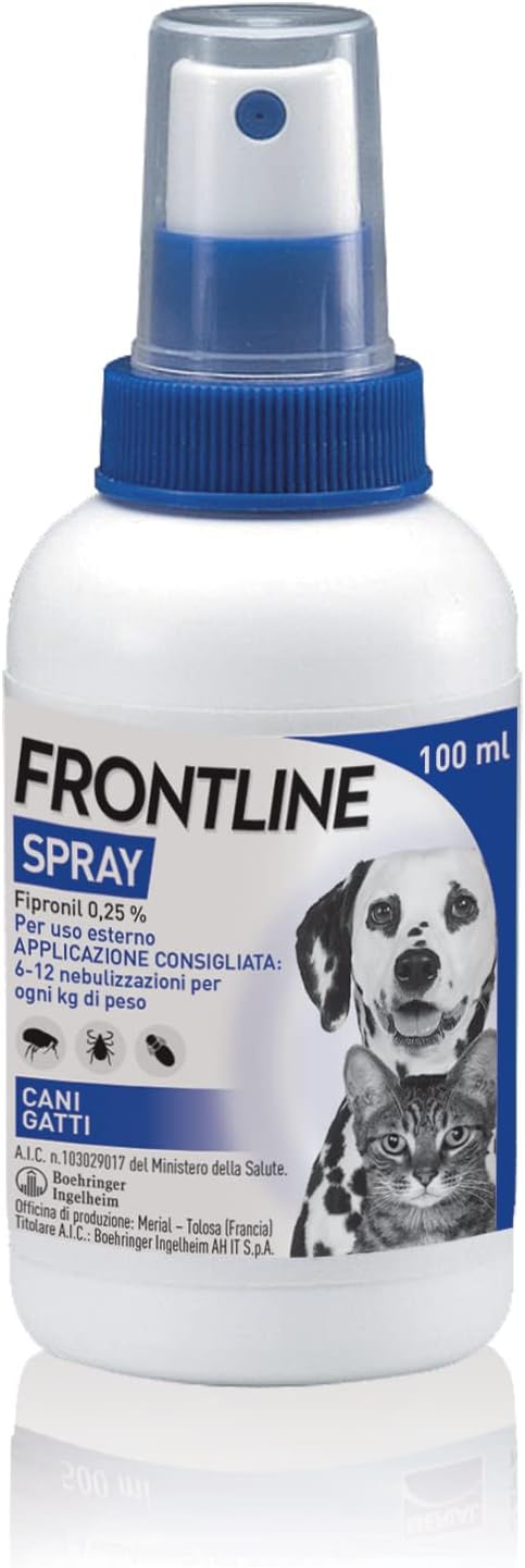 Petsly Spray Antipulci per Ambienti - 500ml - Non Macchia - Efficace ...