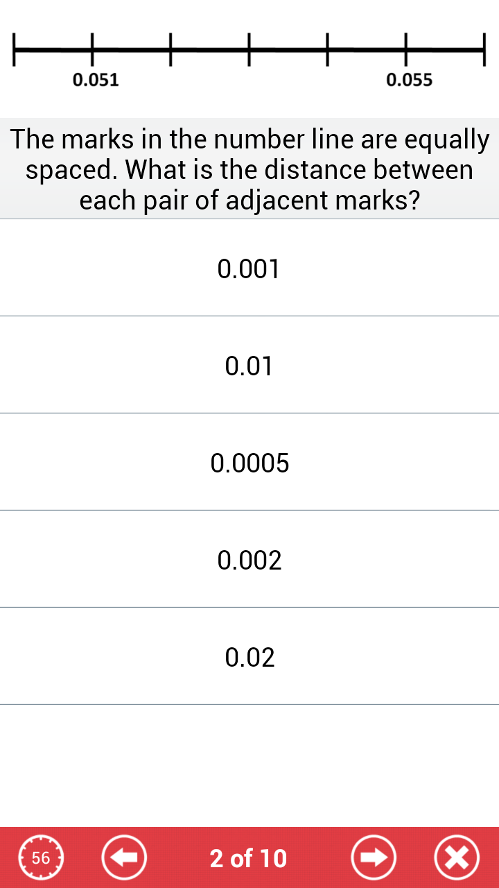 ACT Math : Pre-Algebra Lite - App on Amazon Appstore