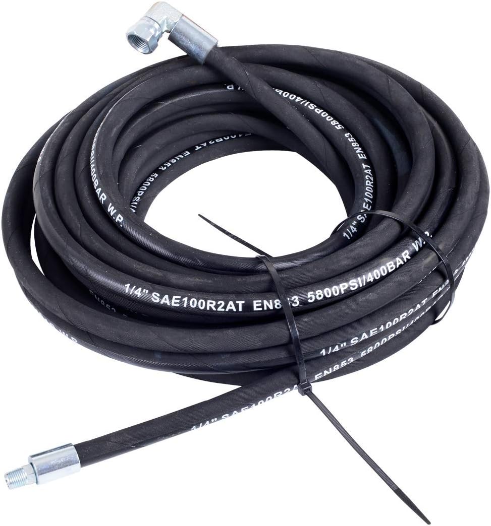 Amazon.com: SuperHandy 1/4" Inch x 50' Feet SAE 100R2 Hose Assembly Max ...