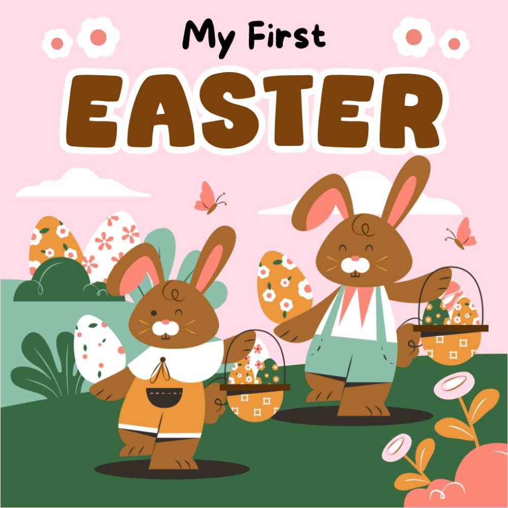 Baby Easter Basket Stuffers: My First Easter, High Contrast Book For ...