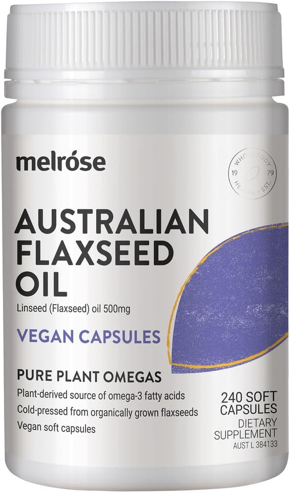 Melrose Australian Flaxseed 240 Capsules : Amazon.com.au: Health ...