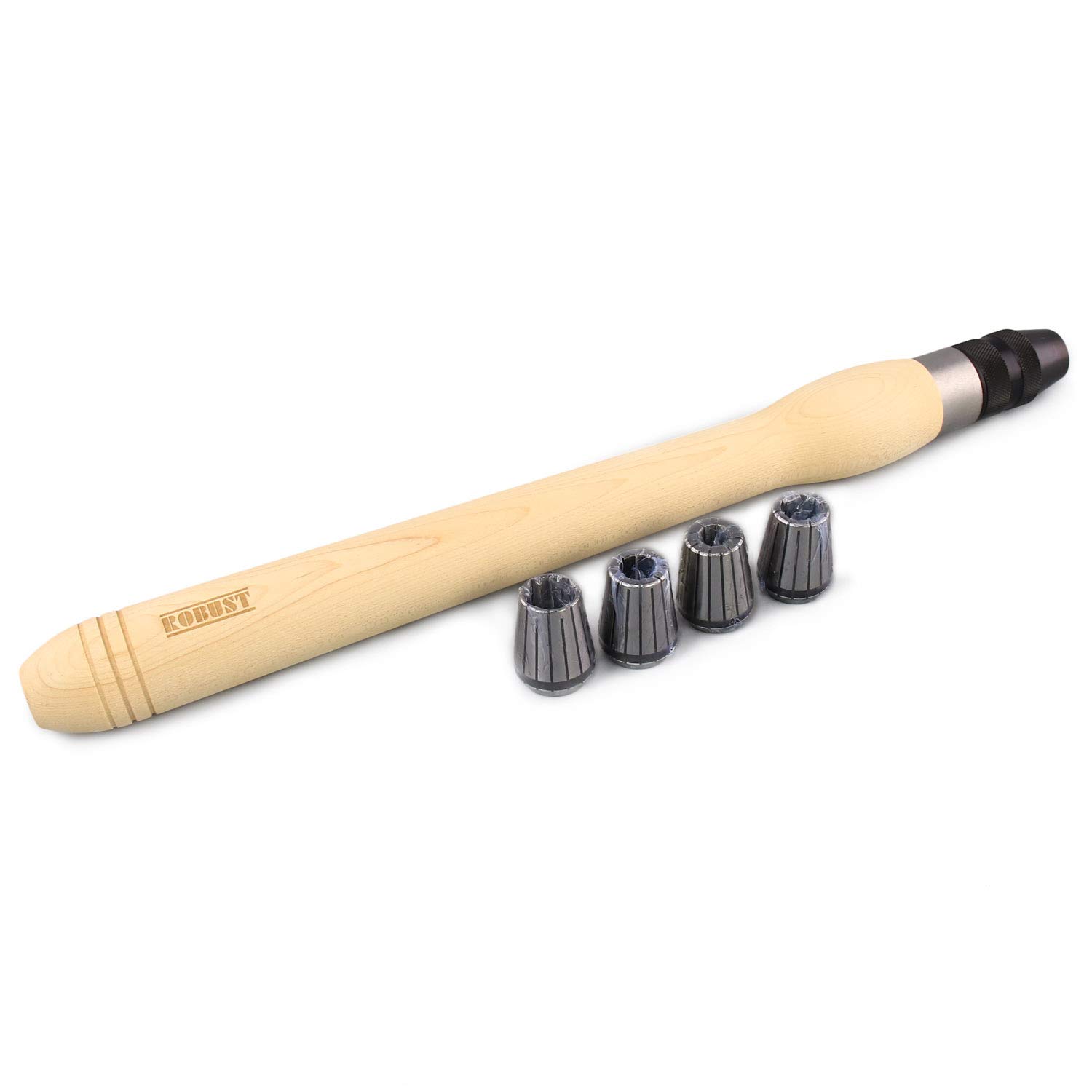 Robust, ER25 Collet Set with Wooden Handle - Amazon.com