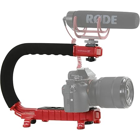 Amazon.com : Zeadio Video Action Stabilizing Handle Grip Handheld ...