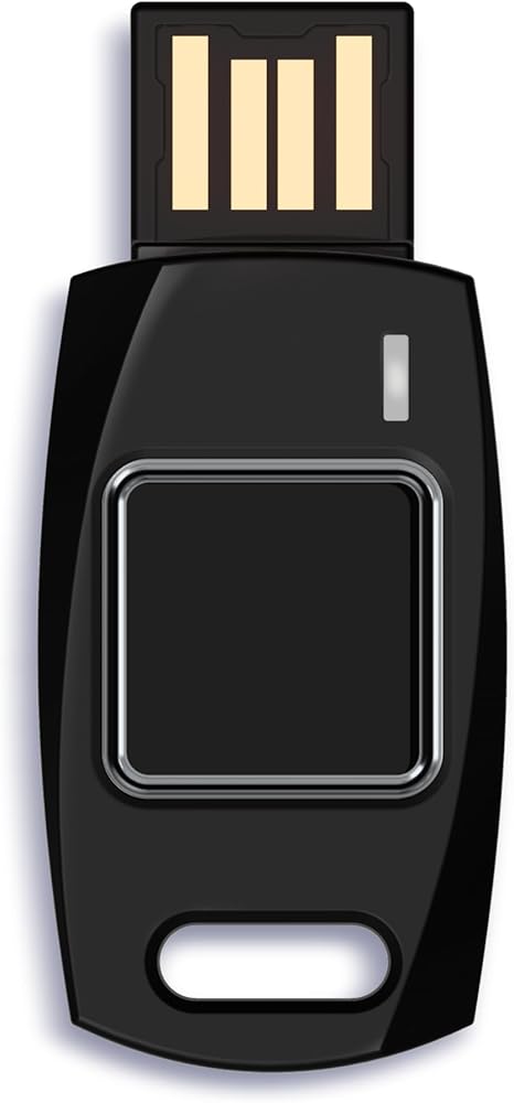 Amazon.com: Passkey Windows Hello FIDO2 U2F Fingerprint Security Key ...