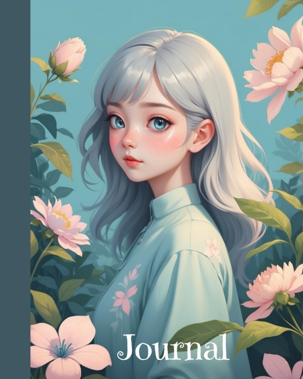 Journal: Anime | College Ruled (8 x 10 inch) 101 Pages | Pastel Colors ...
