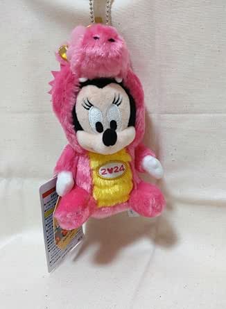 Amazon.co.jp: Minnie Mouse Zodiac Plush Badge Tokyo Resort Year of the ...