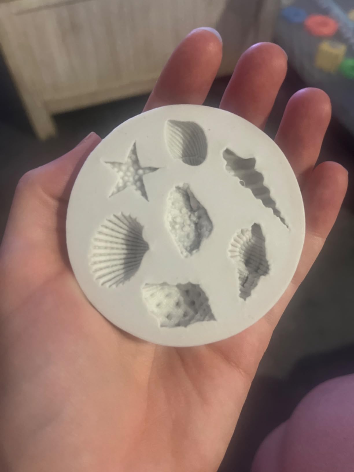 3 Pcs Seashell Silicone Molds Conch Starfish Fondant Mold Sea Urchin ...