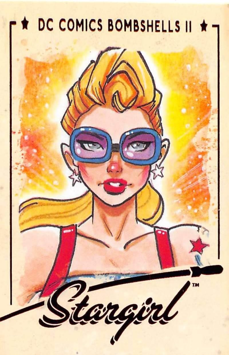 2018 Cryptozoic DC Bombshells Series 2#12 Stargirl Official Non-Sport ...