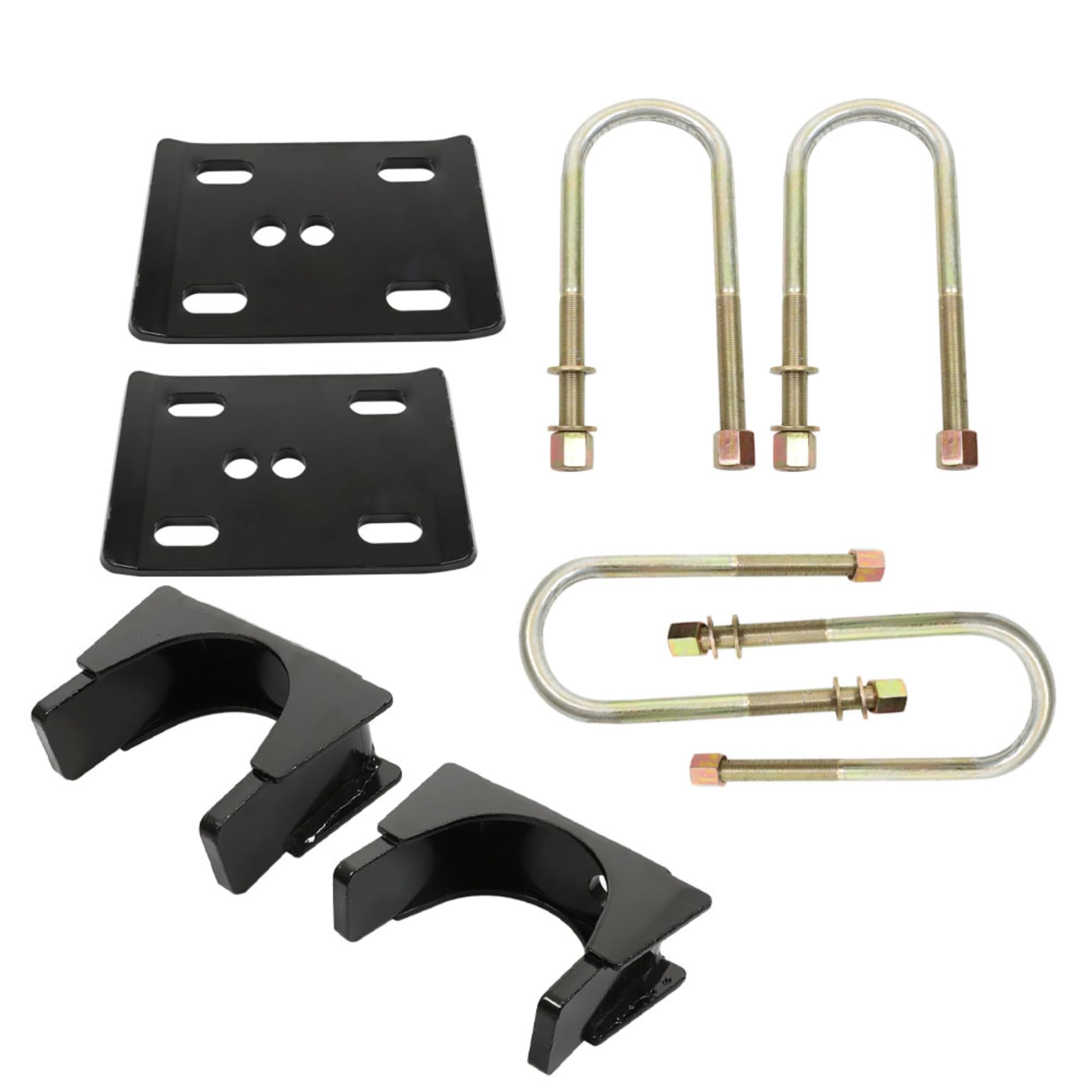 Snapklik.com : 6 Inch Lowering Drop Rear Axle Flip Kit U-bolt ...