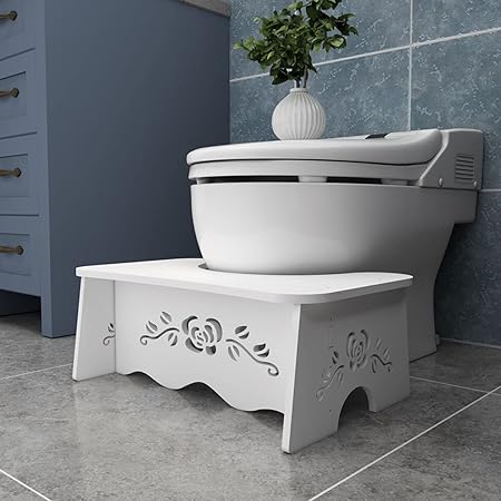 Amazon.com: OugeWood Toilet Stool Poop Stool, Load Bearing 660LB ...