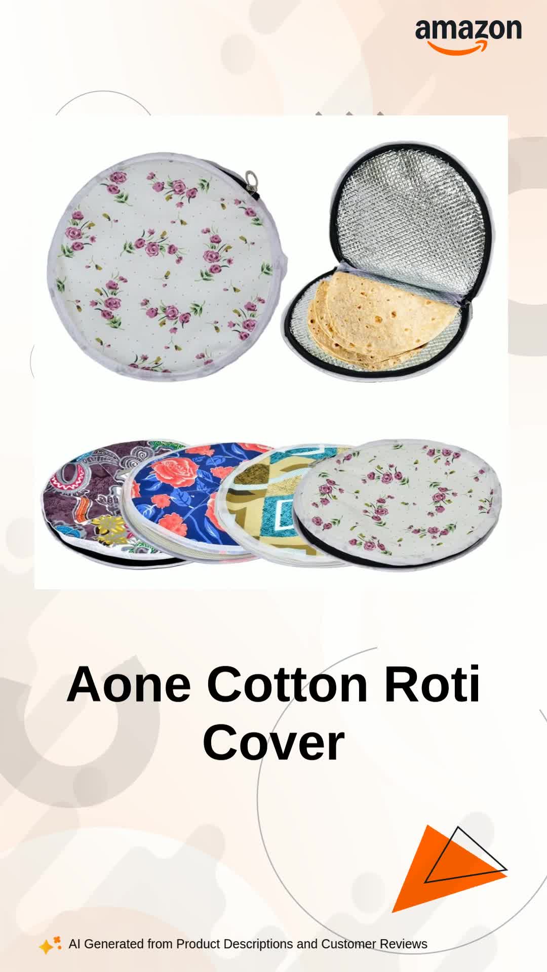 Watch Aone Cotton Roti Cover on Amazon Live