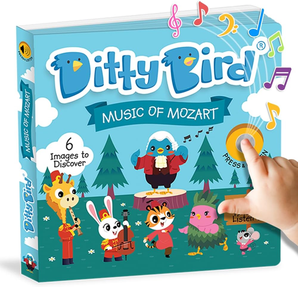 Amazon.com: Discover Ditty Bird Musical Books for Toddlers. Classical ...