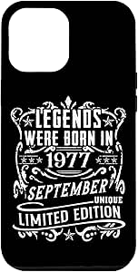 Amazon.com: iPhone 12 Pro Max Birthday September 1977 Year Limited ...
