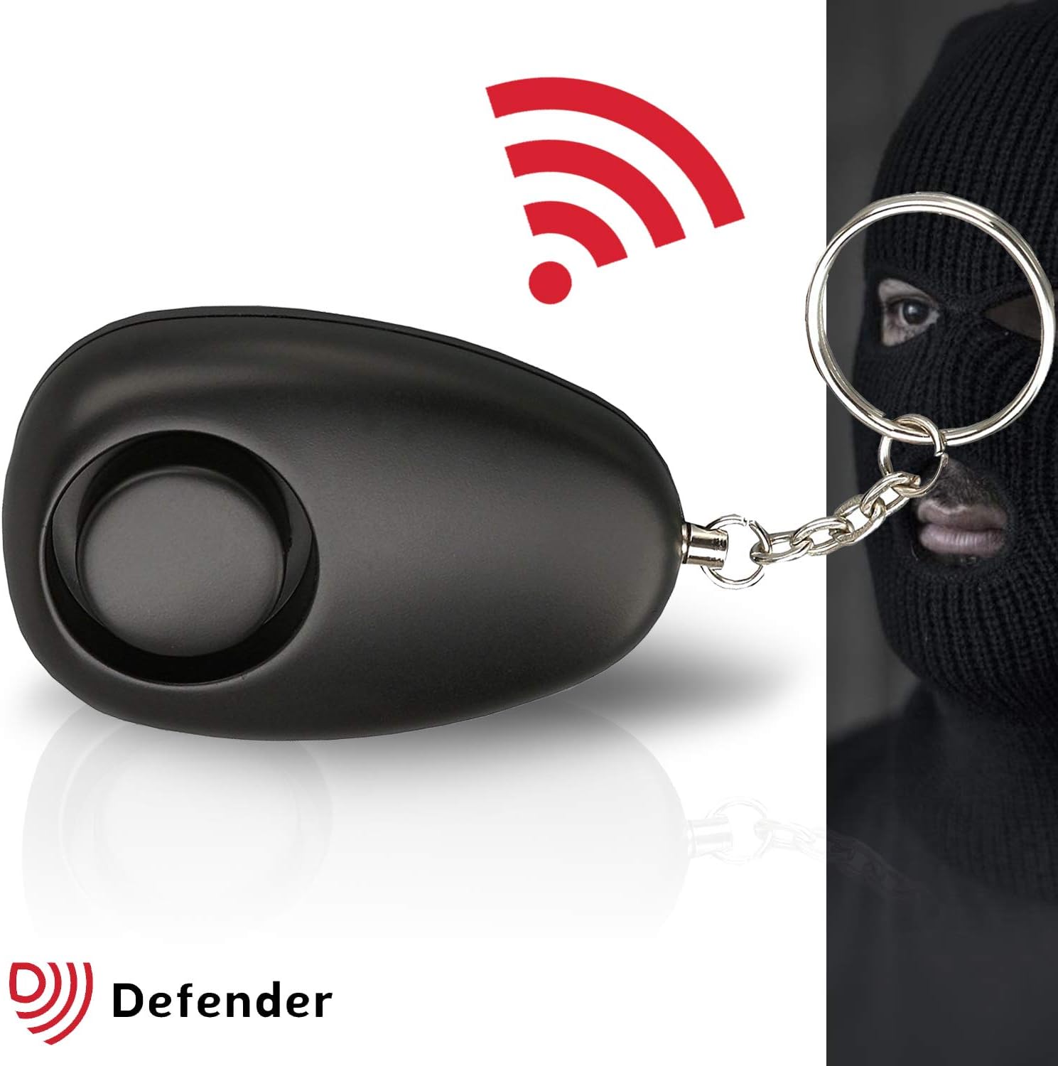Defender Police Preferred Personal Attack Alarm - Attack Safety Alarm ...
