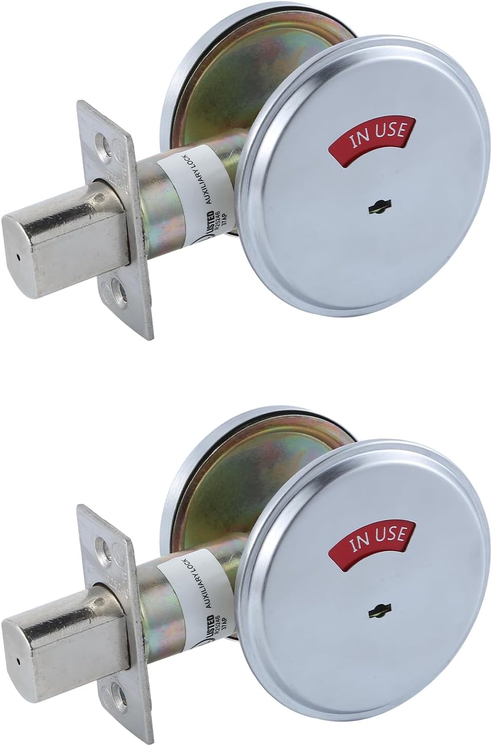 NEWBANG HARDWARE Heavy Duty Privacy Deadbolt Cylinder with Occupancy ...