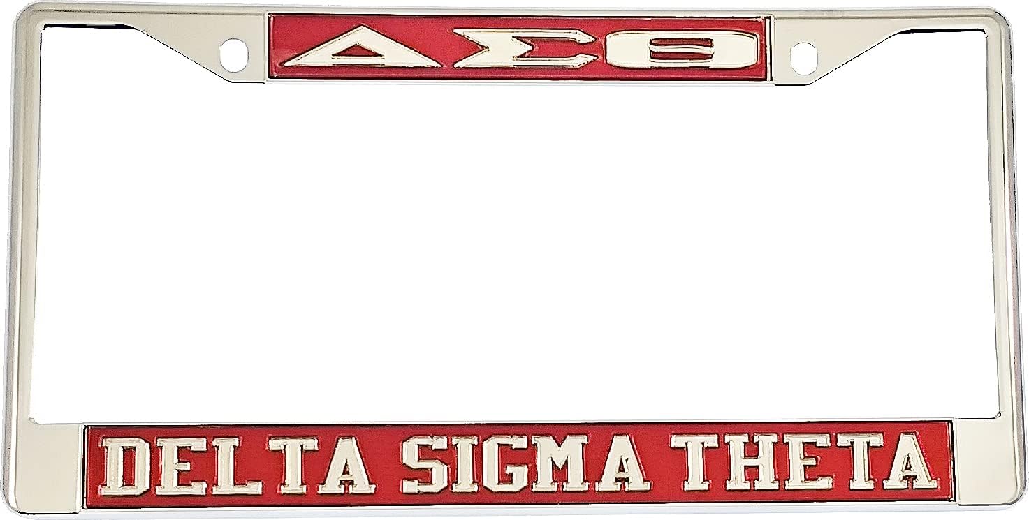 Amazon.com: Delta Sigma Theta New License Frame : Automotive