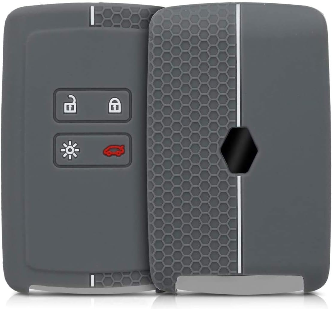 JVCV® Soft Silicone Key Cover Compatible with Renault Kiger Triber ...