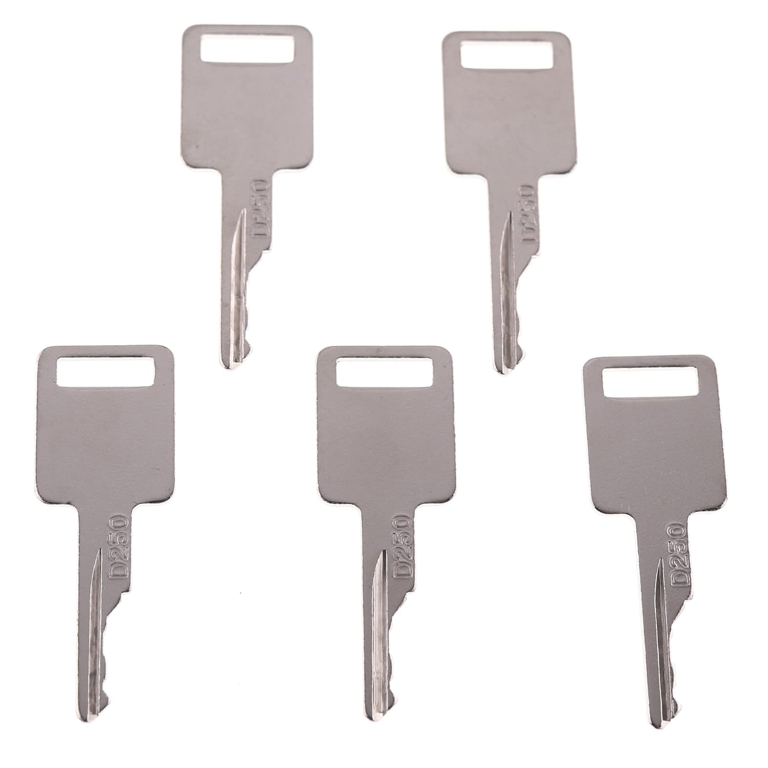 Amazon.com: GamlReid 5Pcs D250 Ignition Key Suitable for Keith Tractor ...
