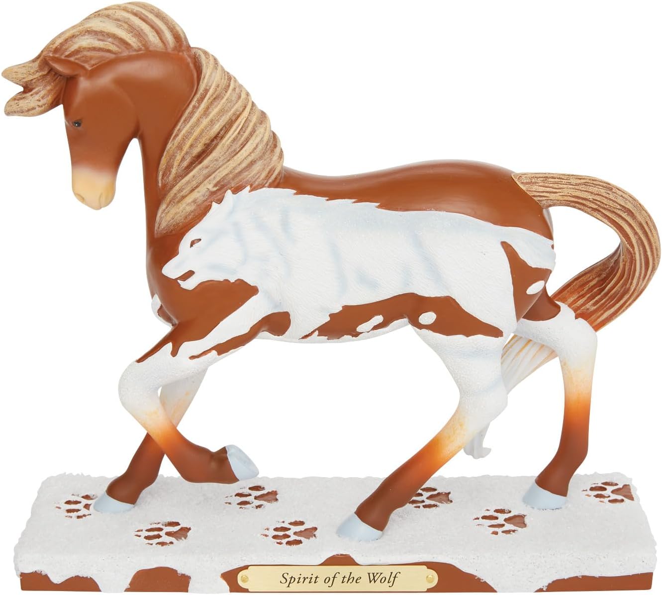 Amazon.com: Enesco Painted Ponies Trail's End Horse Figurine, 8 Inch ...