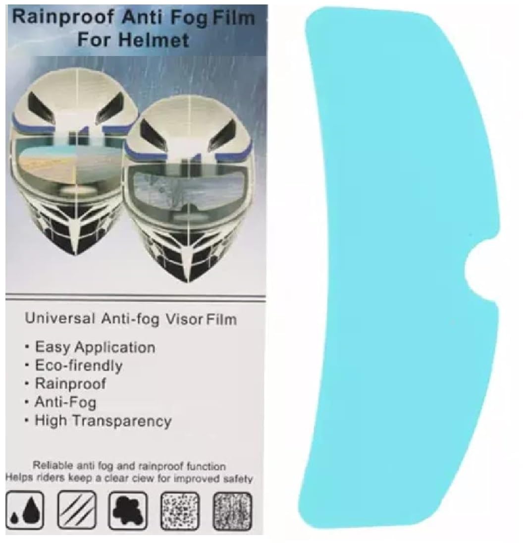 Teltrek Anti Fog, Anti UV Light, Anti Rain Helmet Visor Film for Clear ...