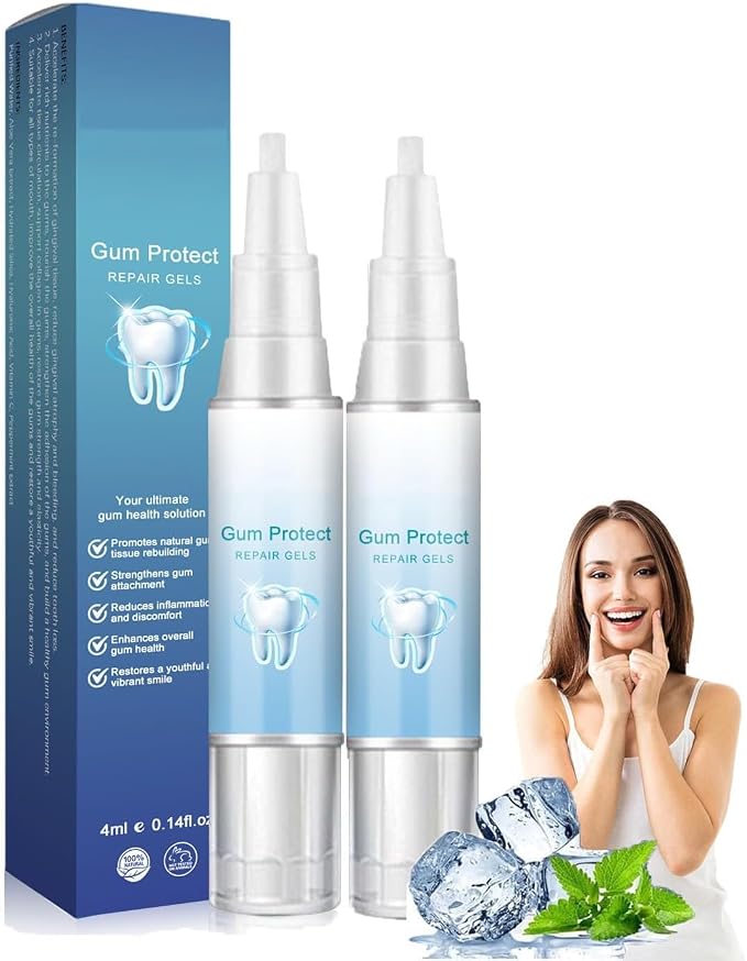 Neslemy Gum Shield Therapy Gel, Gum Repair Treatment Gel, Dentizen Gum ...
