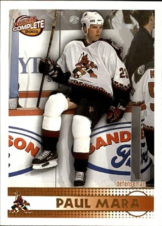Amazon.com: 2002-03 Pacific Complete Hockey #251 Paul Mara Phoenix ...