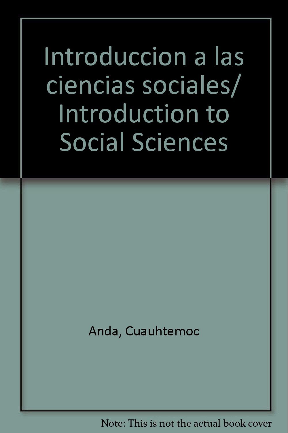 Buy Introduccion a las ciencias sociales/ Introduction to Social ...