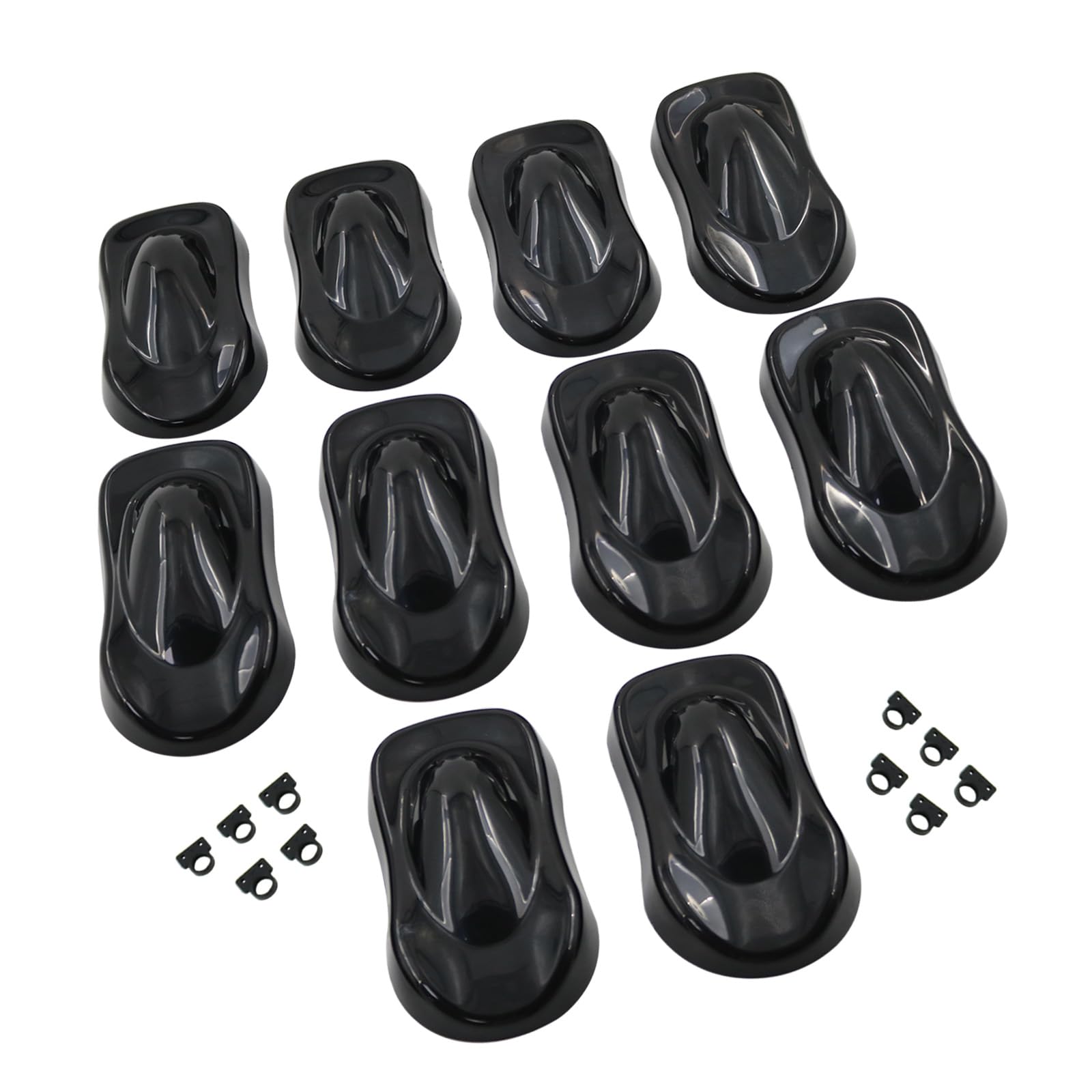 Snapklik.com : 10PCS ABS Car Painting Speed Shape Display Show Model ...