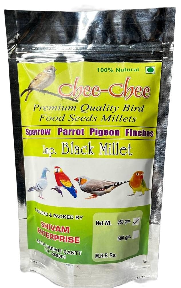 Buy Chee-Chee Bird Food Seeds Millets (500 Grams) Natural Imported ...