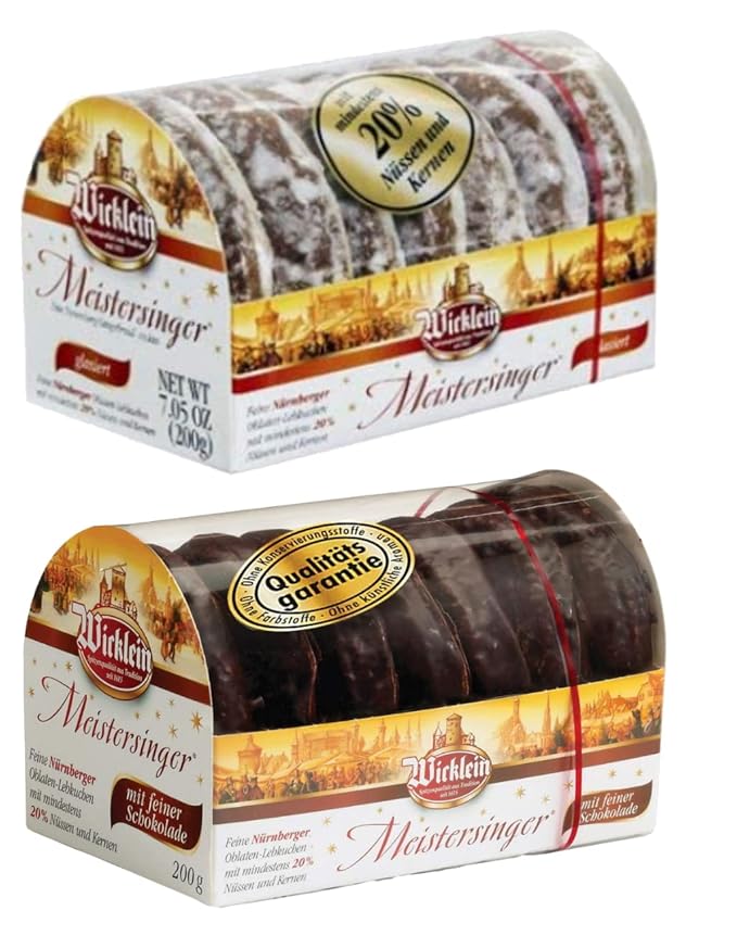 Amazon.com: Wicklein Meistersinger Gingerbread Lebkuchen Assortment ...