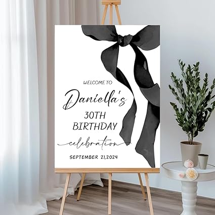Amazon.com: Happy Birthday Welcome Sign, Birthday Custom Photo Birthday ...