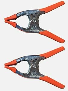 Pack of Large Spring Clamps Heavy Duty Metal Hand Clamps Squeeze Clamps ...