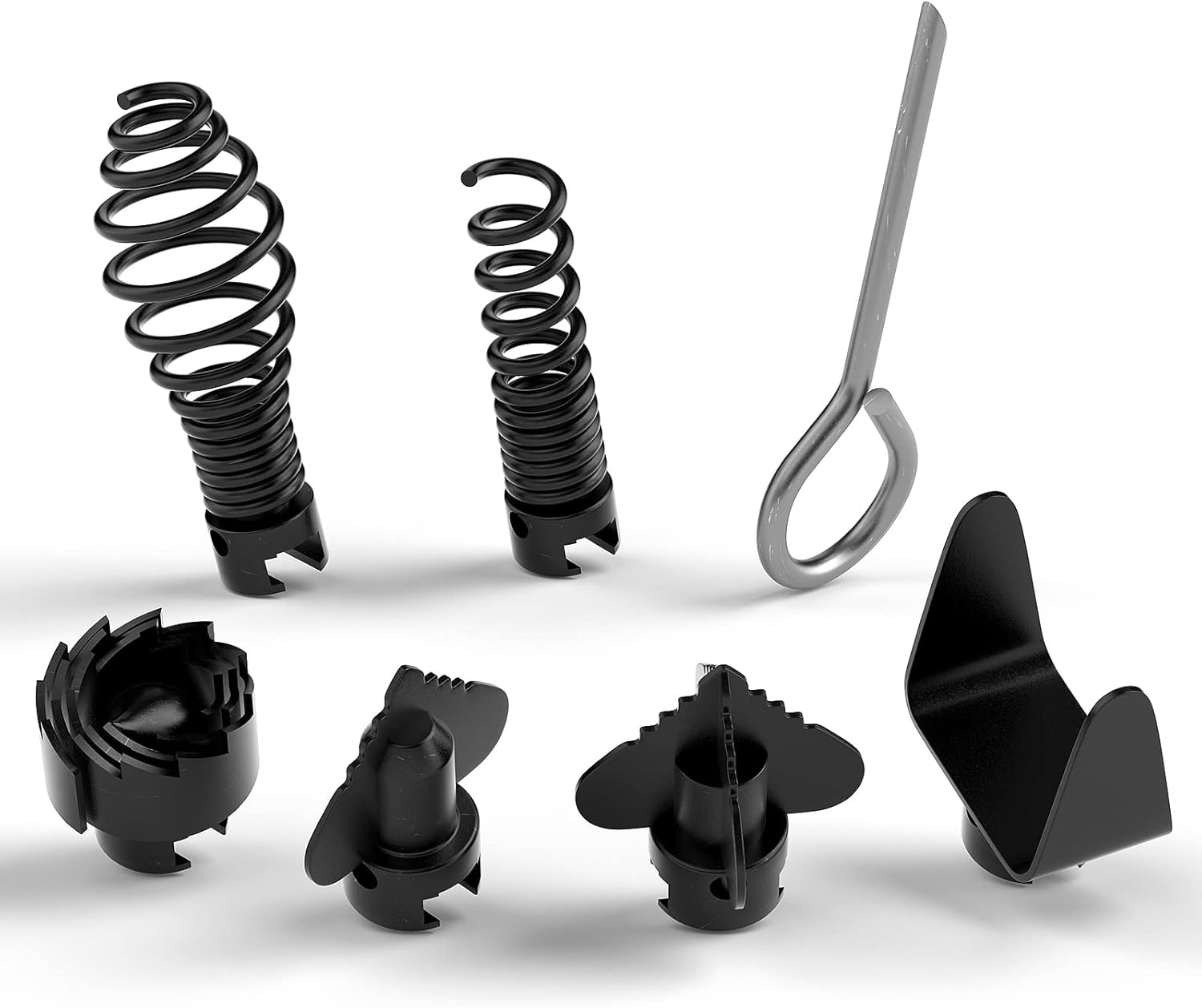 FEITON 7PCS Drain Cleaner Combination Cutter Head Set,16mm Manganese ...