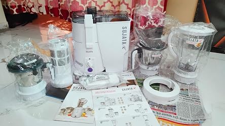 Buy Sujata Multimix 900 Watts Mixer Grinder with Juicer | 22000 ...