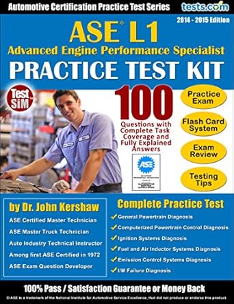 ASE L1 Practice Test Kit - Automotive Certification Practice Test ...