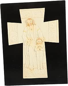 Amazon.com: RUNROTOO Tablescape Decor Baptismal Reliquary Decoration Hanging Wall Decor Jesus ...