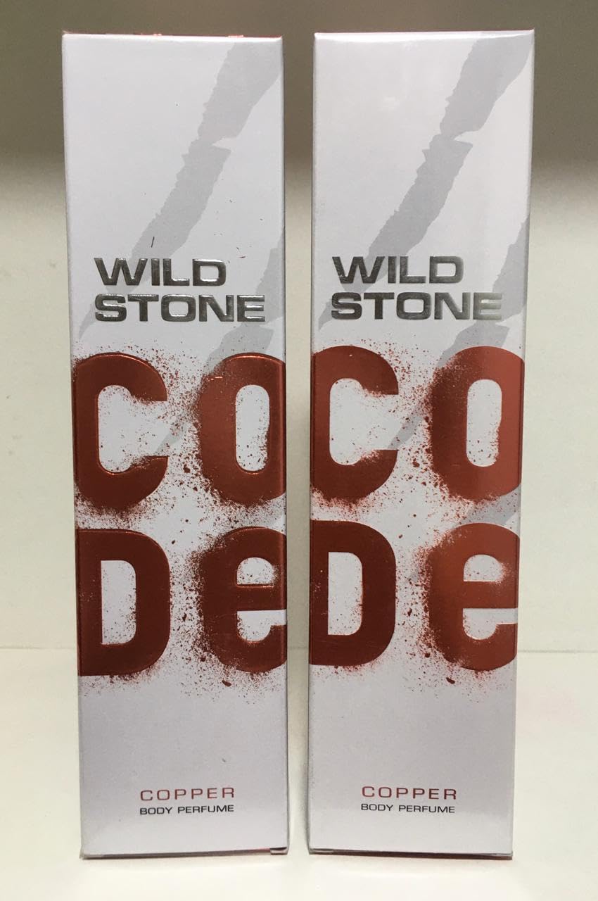 Buy WS Code Body Perfume Copper 120ml Each, For Men, Pack Of 2pc Online ...