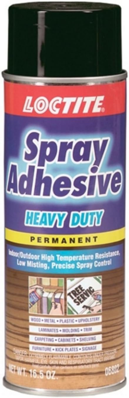 Amazon.com: Heavy Duty Spray Adhesive 16.5 Oz. : Tools & Home Improvement