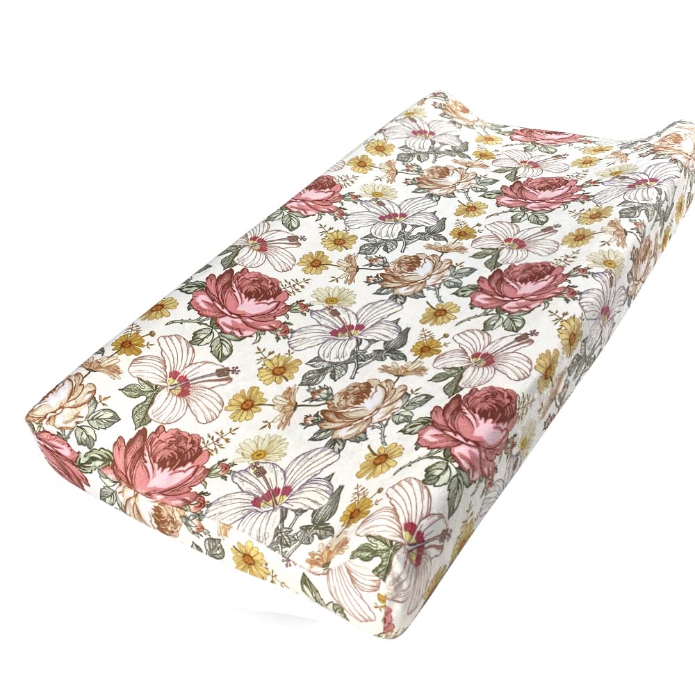 Snapklik.com : Owlowla Changing Pad Cover, Soft Minky Changing Table ...