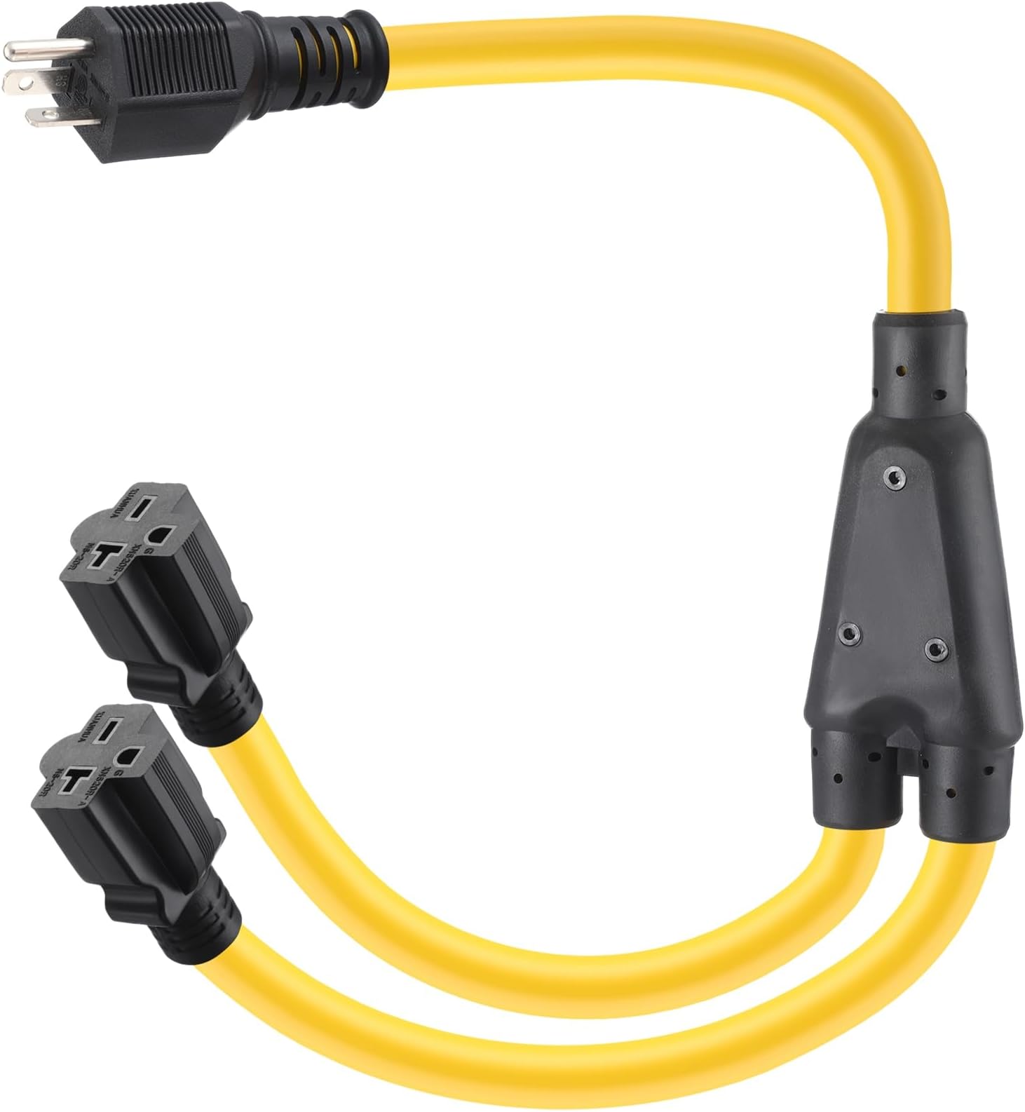 Amazon.com: Saysurey 3FT NEMA 6-20 Y Splitter, NEMA 6-20P Male Plug to ...