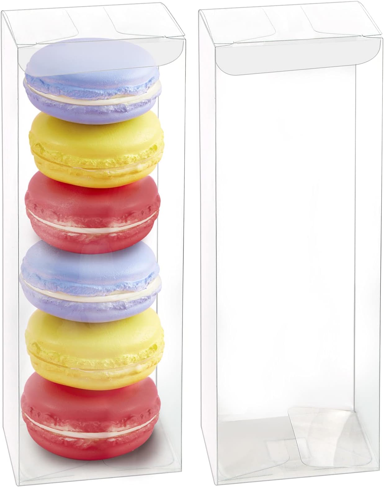 Amazon.com: Durapak Supplies 50 PCS 3x3x6 Inches - Tuck Top Clear ...