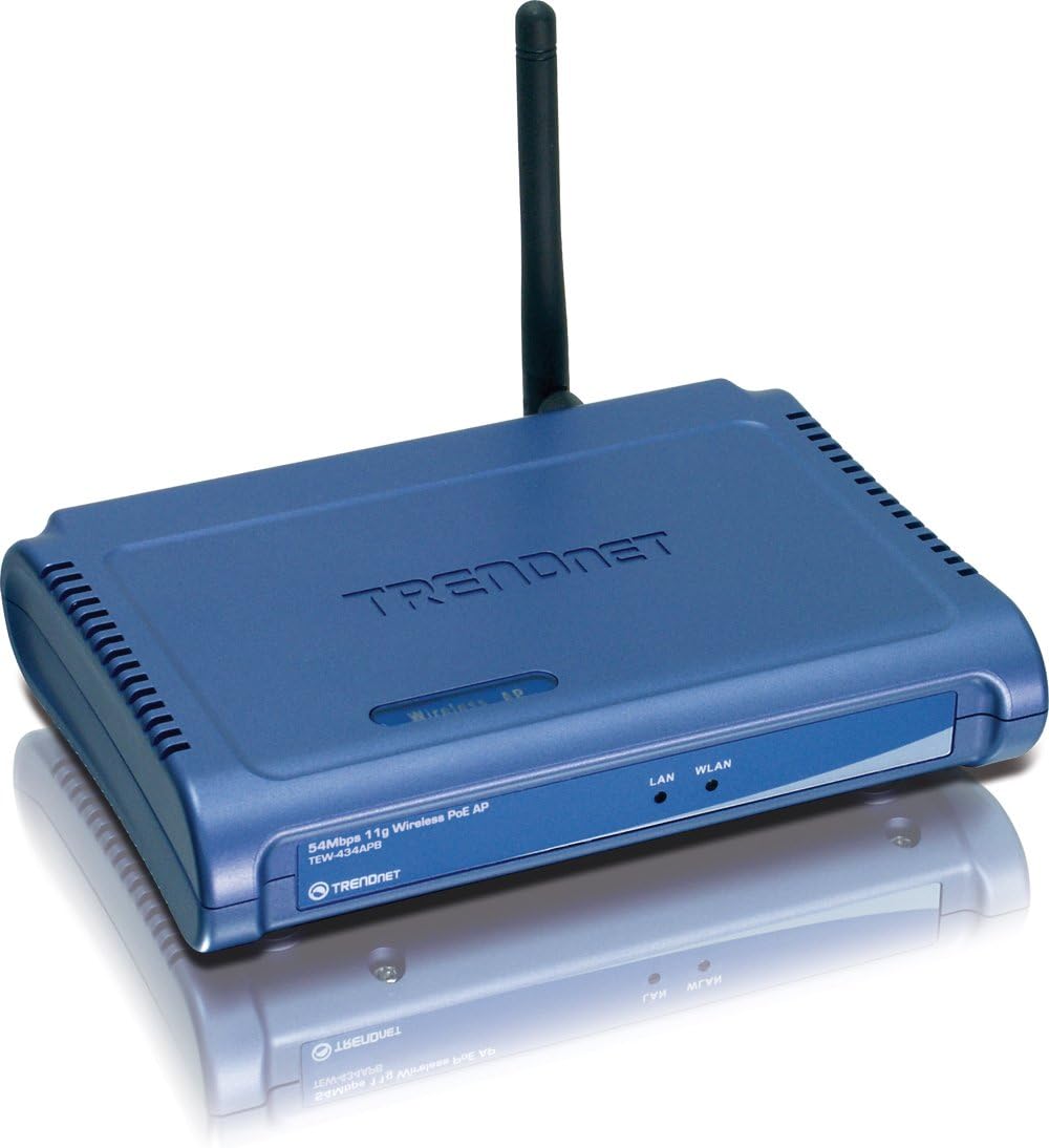 Amazon.com: TRENDnet 54Mbps Wireless G PoE Access Point TEW-434APB ...