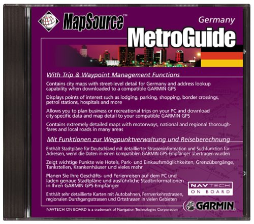 Garmin MetroGuide CD-ROM (Deutschland) - : Amazon.de: Musik-CDs & Vinyl
