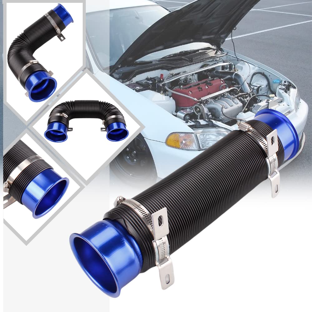 Snapklik.com : BARTOO 3" Turbine Intake Pipe - Adjustable Flexible Hose ...