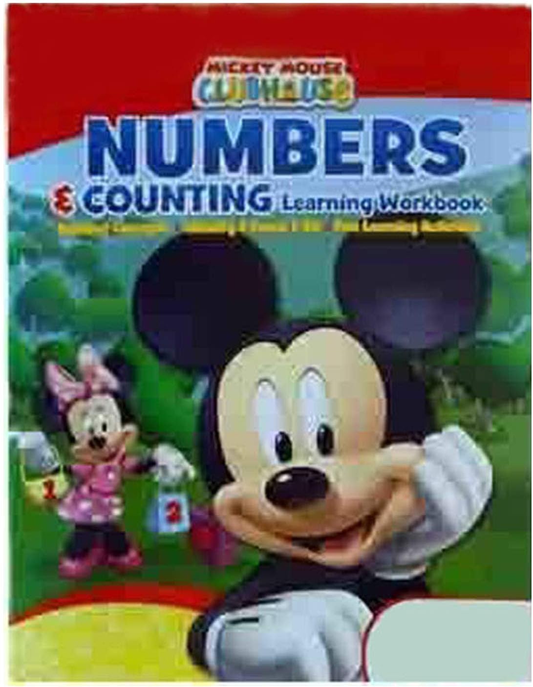 Amazon.com: UP Mickey Work Book - Number & Counting [5 Retail Unit(s ...